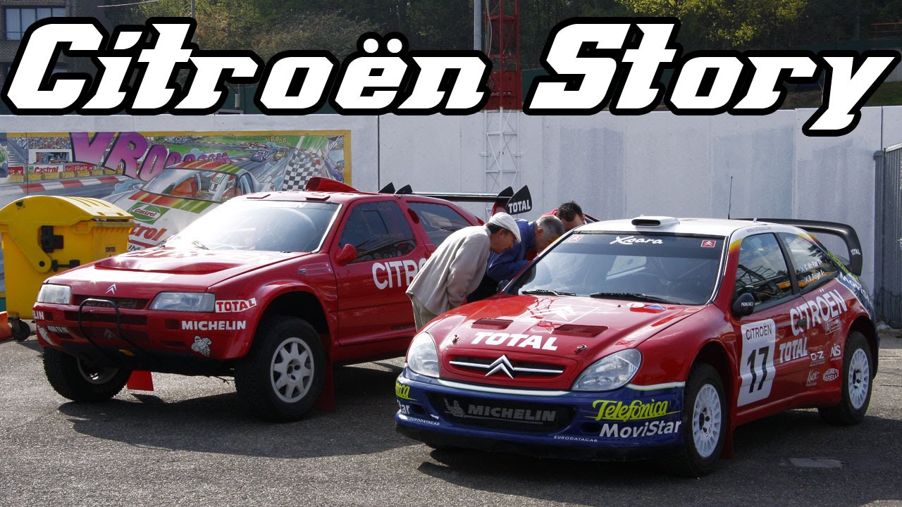 2010 Citroën Story Zolder - Xsara WRC, ZX Dakar, C2 max, C3 - YouTube