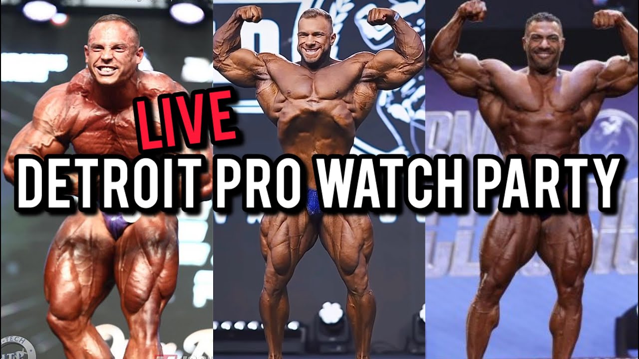 LIVE Detroit Pro Livestream Watch Party - YouTube