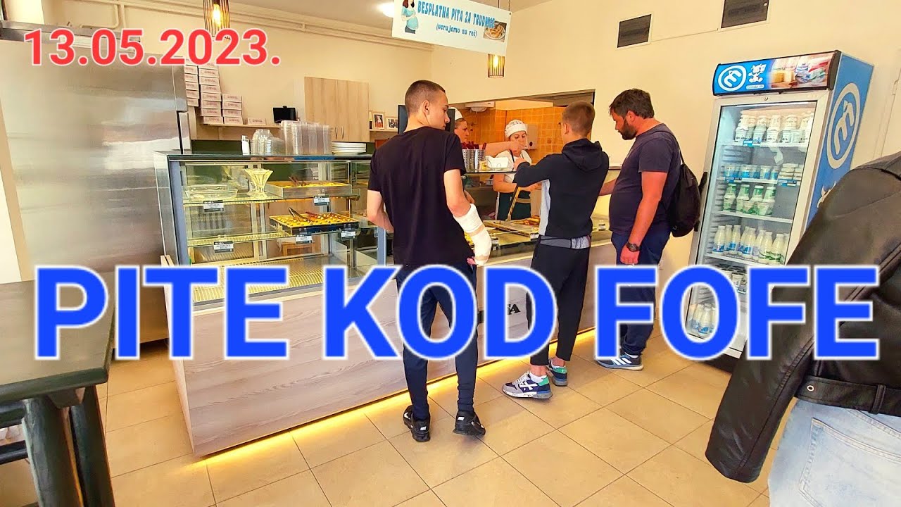 JEDNA OD BOLJIH PITA U DOSADAŠNJEM SNIMANJU PITE"FOFA"ODLIČAN LOKAL VRH ...