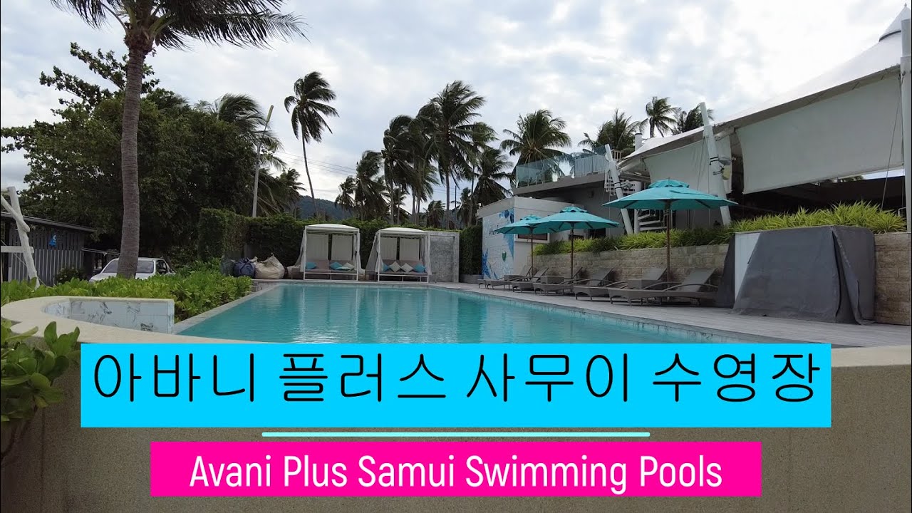 아바니 플러스 사무이리조트 수영장 Avani Plus Samui Swimming Pools - YouTube