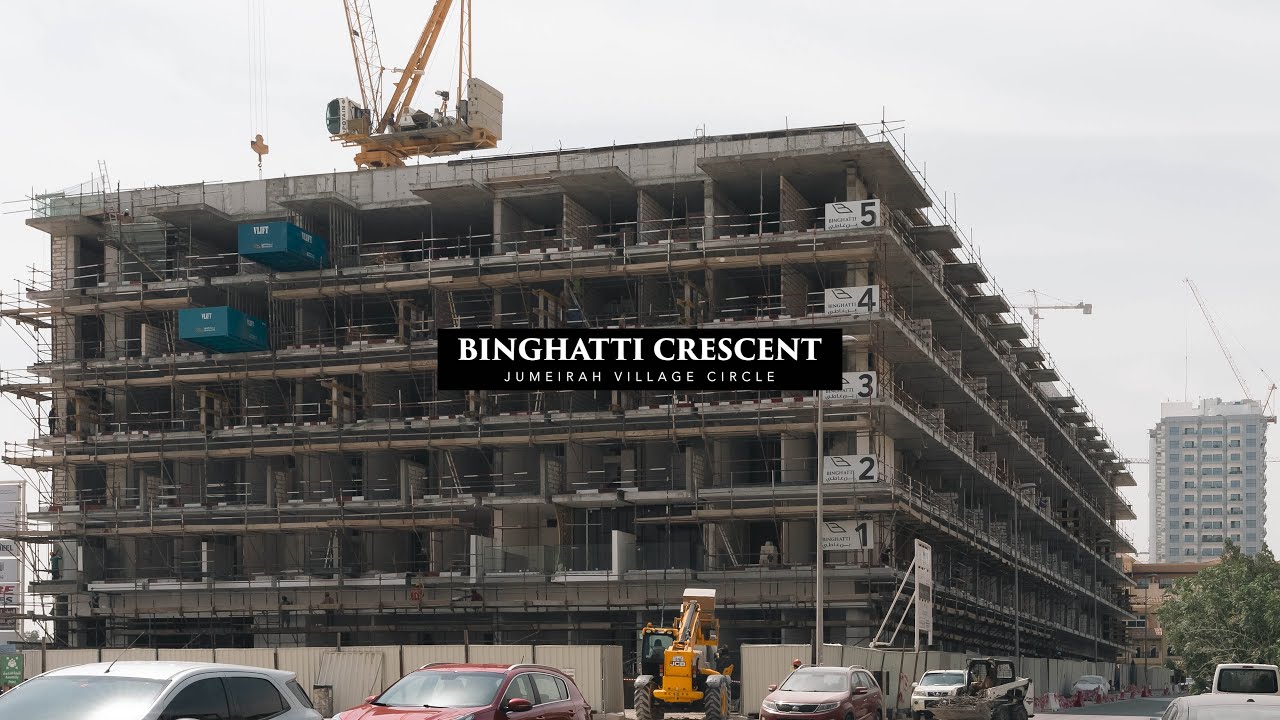 Binghatti Crescent - Project Update - May 2023 - YouTube