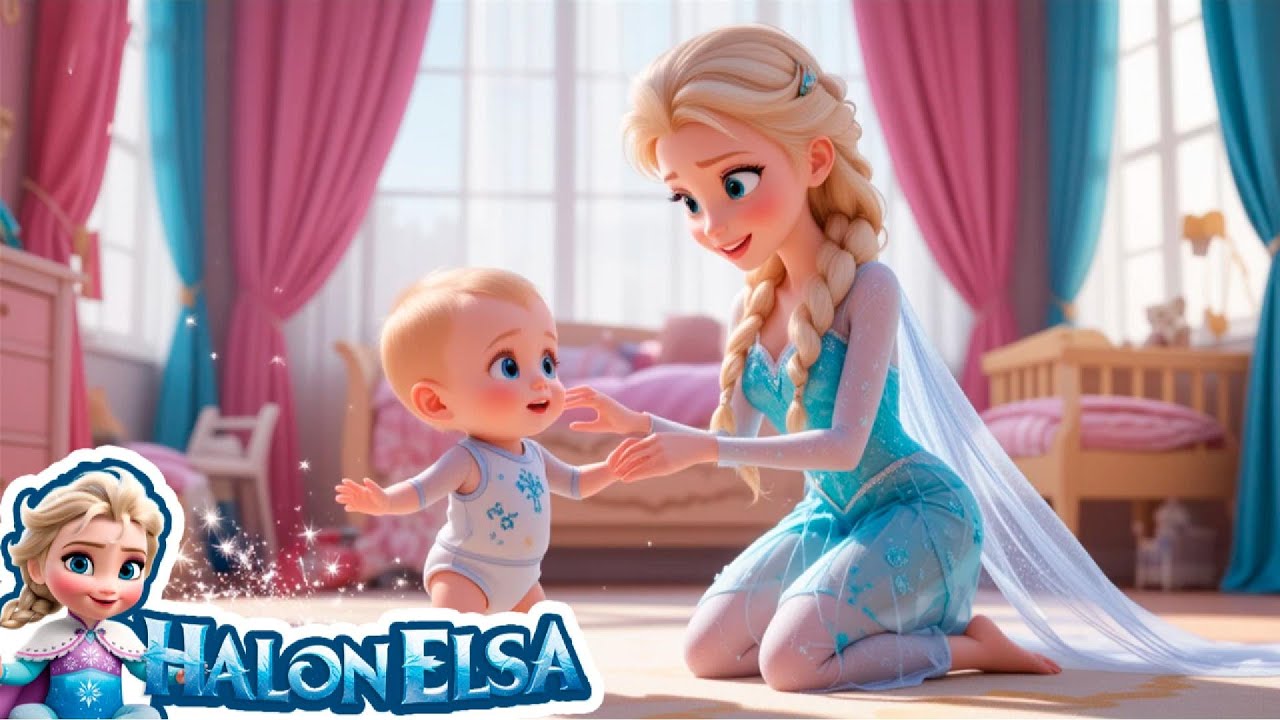 Elsa's Baby's First Steps ️👣 A Frozen Milestone to Remember! | Halon ...