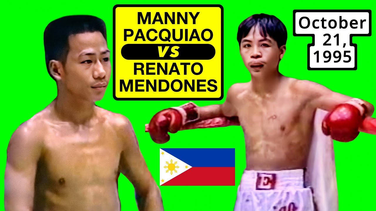 (08) | Manny Pacquiao 🇵🇭 VS 🇵🇭 Renato Mendones | October 21, 1995 - YouTube
