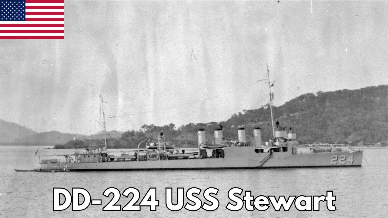 USS Stewart: A Unique Wartime Odyssey - YouTube