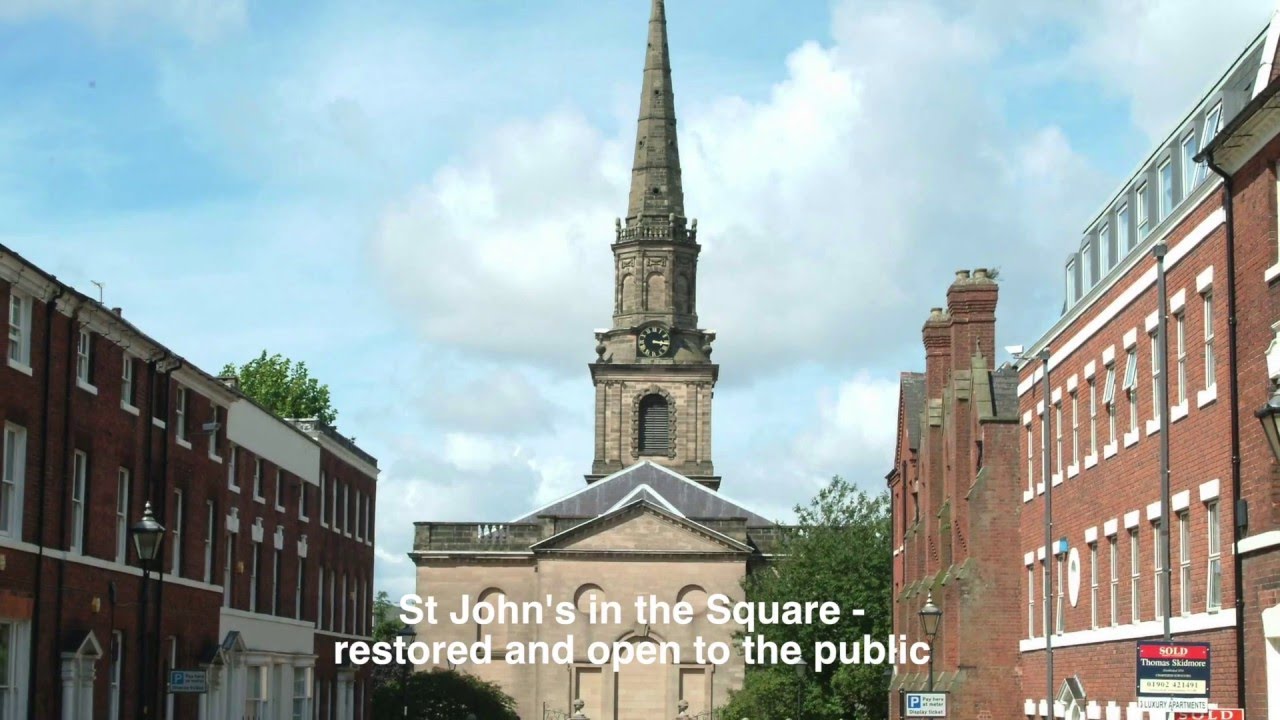 City of Wolverhampton's restored historic landmarks - YouTube
