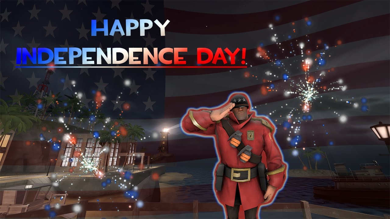 TF2: Independence Day Firework Show! - YouTube