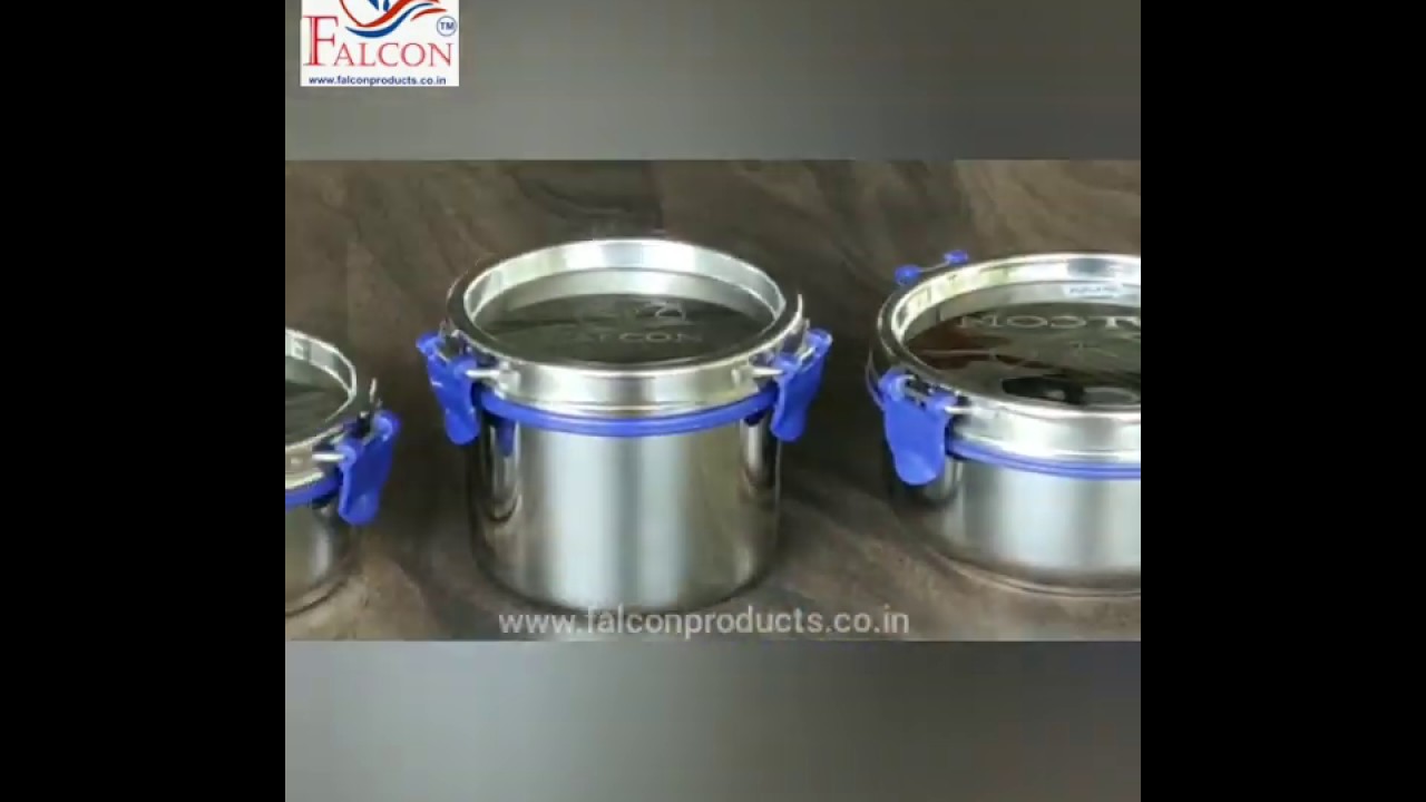 FALCON ECO NXT MULTI-PURPOSE CONTAINER WITH STEEL LID - LEAK PROOF ...