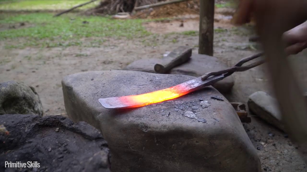 Primitive Skills How To Make a Hand Plane, Forged chisel, woodworking ...