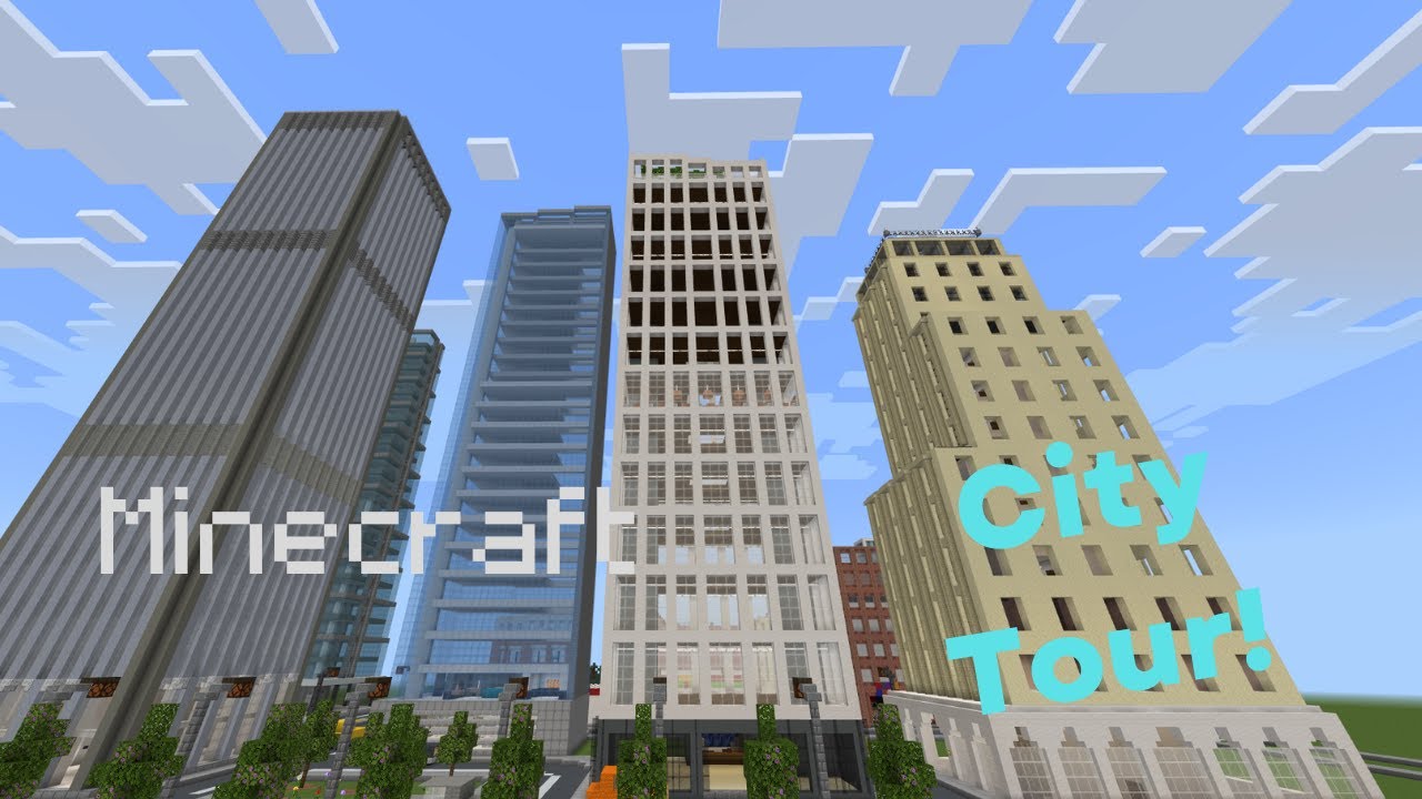 [Minecraft] City Tour! - YouTube