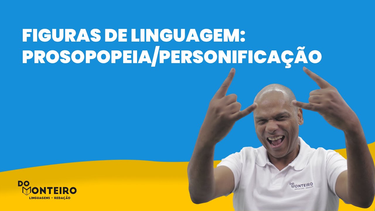 Figuras de Linguagem: Prosopopeia/Personificação #07 📚🔴 - YouTube