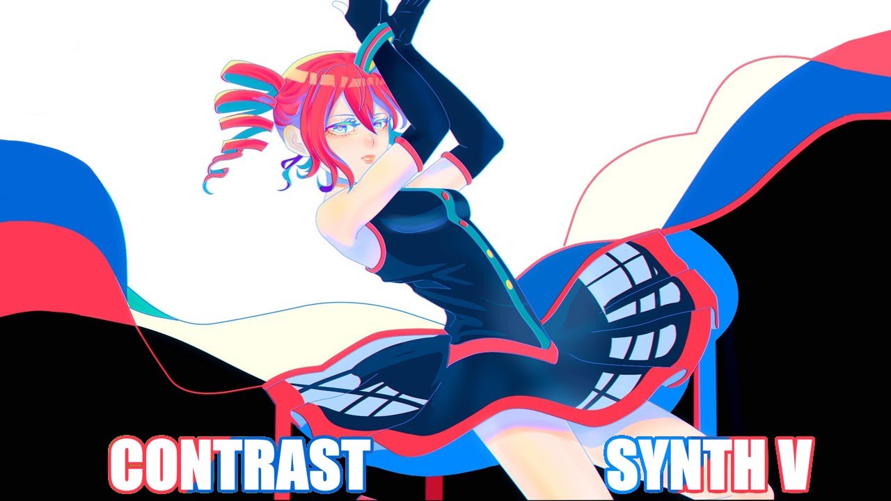SYNTH V 】Contrast _ nakano4 【 KASANE TETO mellow/power】+svp - YouTube