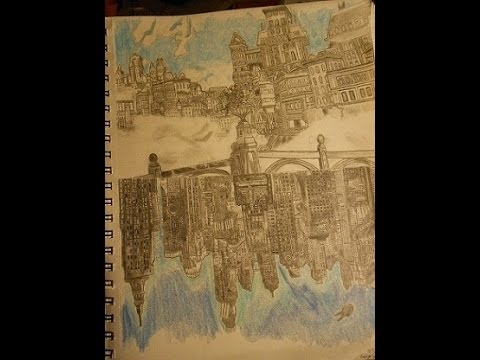 BioShock Rapture & Columbia (speed drawing) - YouTube