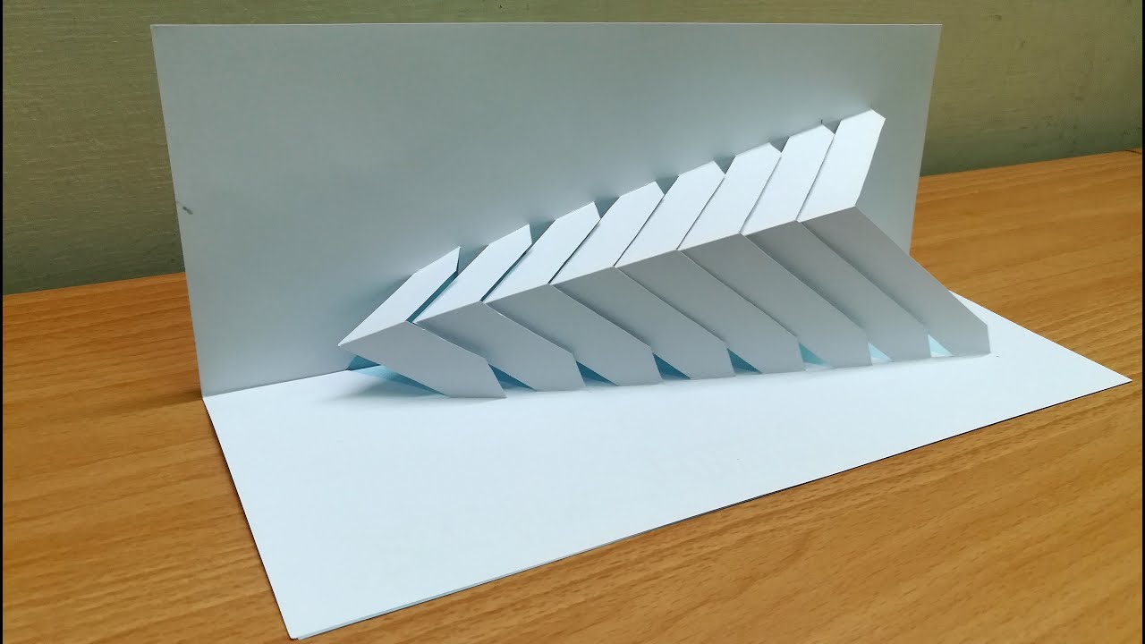 Kirigami Tutorial｜Paper Art｜Origami Art｜Kirigami Art｜Pop Up Card #4 ...