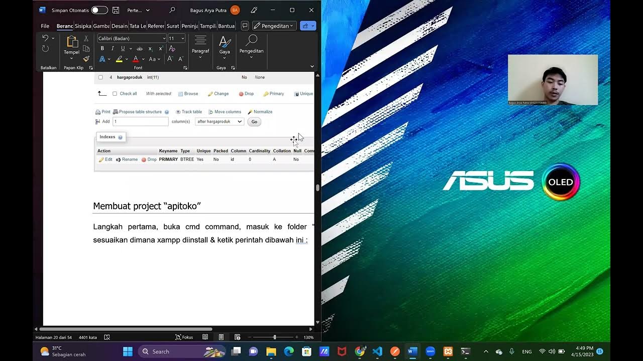 Pertemuan 6 - Programming Codeigniter 4 dengan Visual Studio Code - YouTube