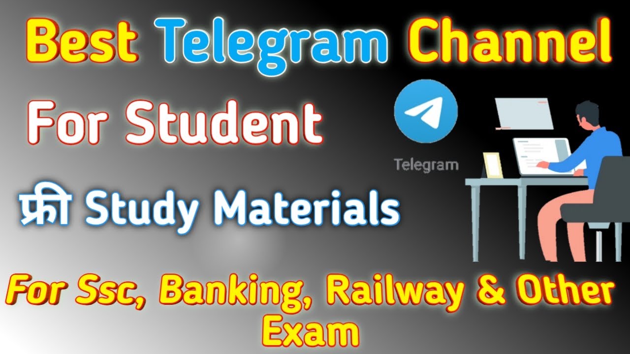 Top 10 Telegram channel for free study materials pdf | Telegram channel ...