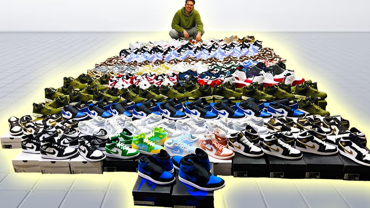 BRINGING OVER 100 SNEAKERS TO A CONSIGNMENT STORE - YouTube