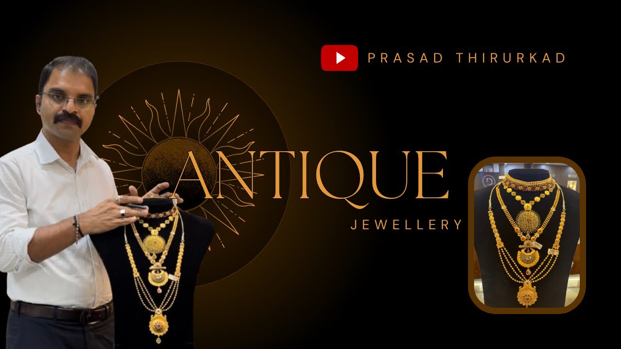 Antique Necklaces 45 pavan Wedding set - YouTube