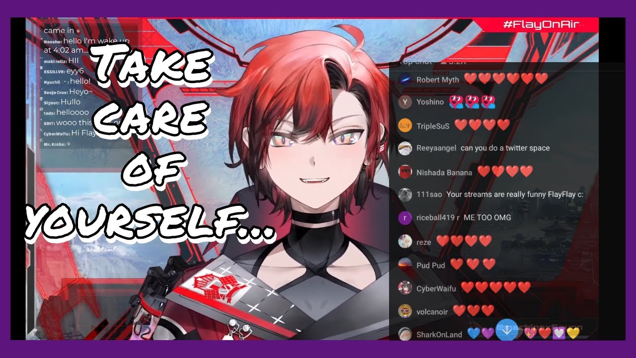 Machina X Flayon shares a wholesome advise with chat 🥹【Holostars EN ...