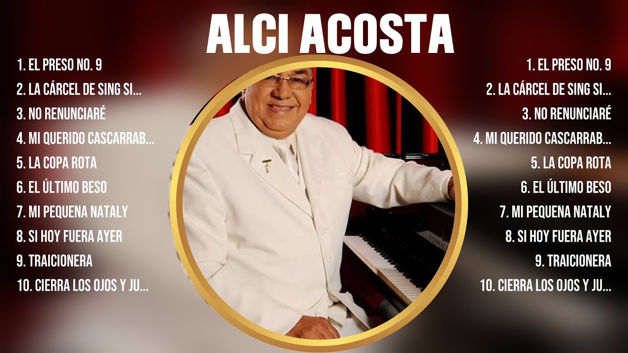 Alci Acosta ~ Românticas Álbum Completo 10 Grandes Sucessos - YouTube