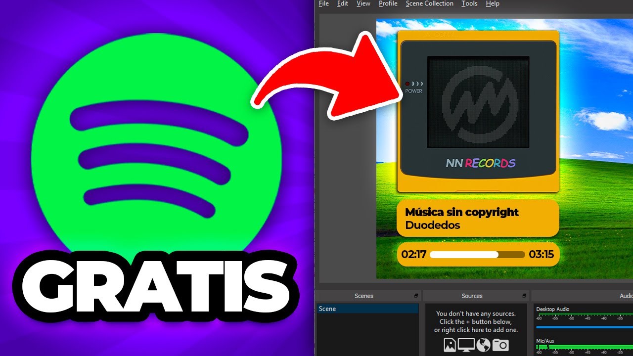 Muestra tu música de Spotify en tus Streams (Widgets Gratis OBS 2024 ...