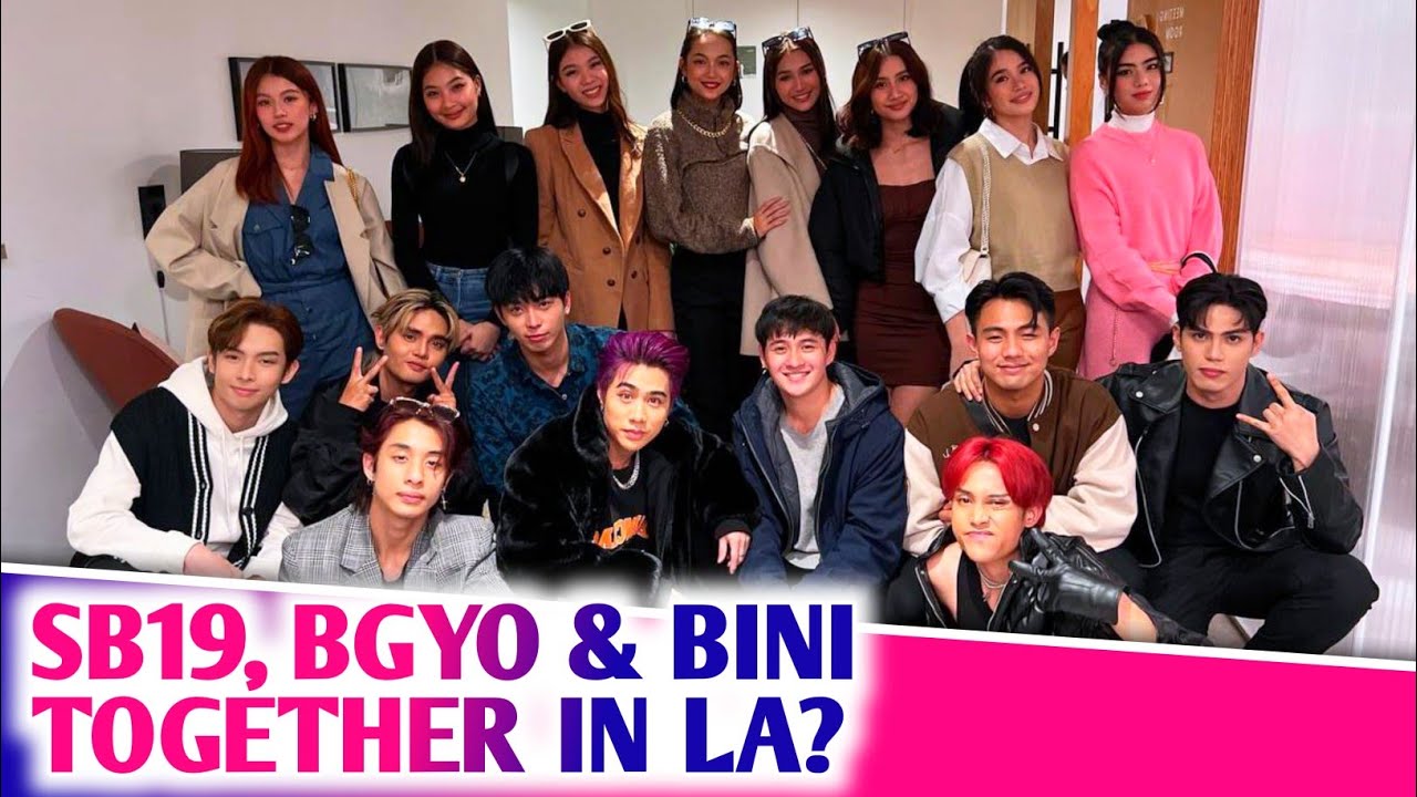 SB19, BINI & BGYO Help Promote Each Other (Concerts & Albums) - YouTube