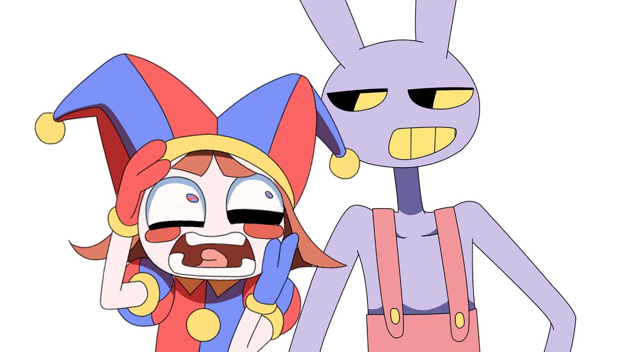 Pomni's Scared Of Jax Now - T.A.D.C. Animation - YouTube