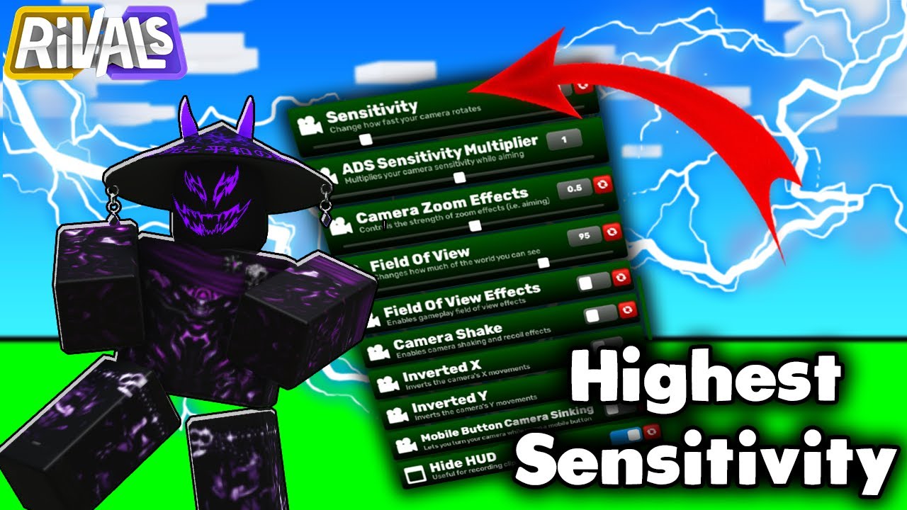 Roblox Rivals, Except EVERY DEATH my Sensitivity INCREASES... (CANT ...