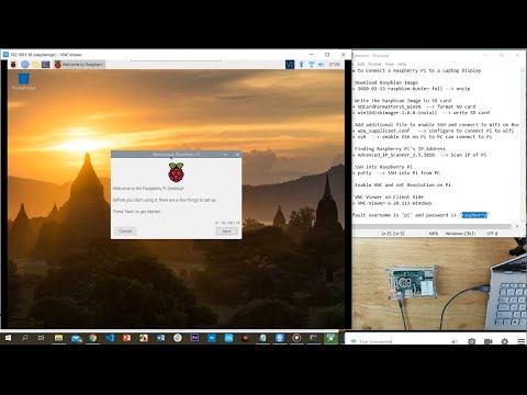 How to connect raspberry Pi to Laptop/Phone display (no LAN, no monitor ...