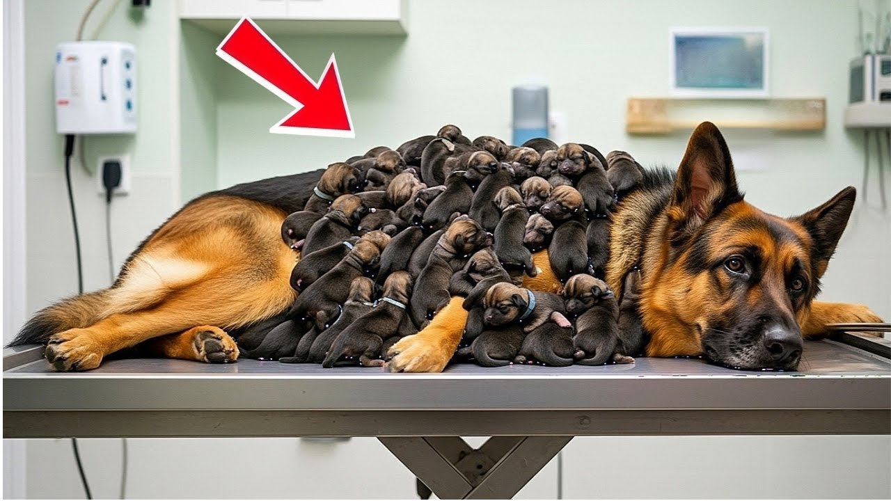 Dog Gives Birth To 15 Puppies—Then The Vet Realizes They’re NOT Dogs At ...