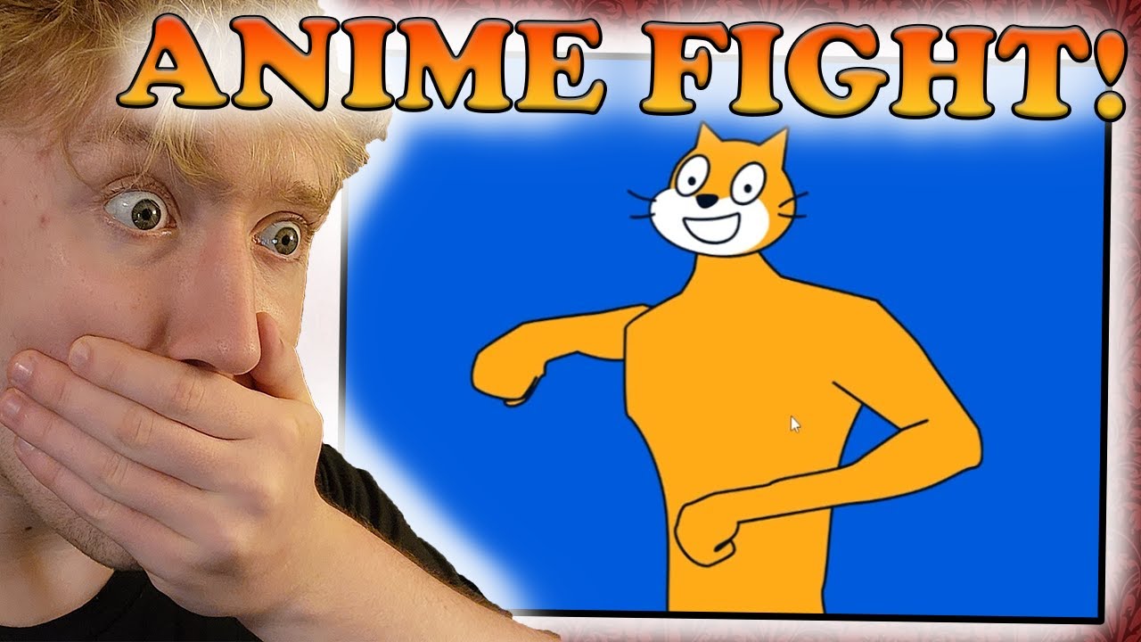 AMAZING Scratch ANIME BATTLE Animation!!! | Try Not To Laugh - YouTube
