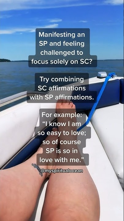 Manifest An SP FASTER By Combining Self Concept and Specific Person Affirmations - Law of ...
