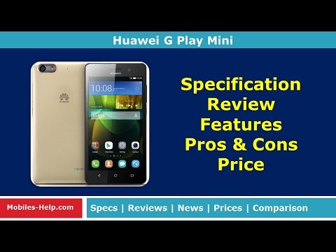 Huawei G play Mini - Specification, Review, Features, Pros & Cons - YouTube