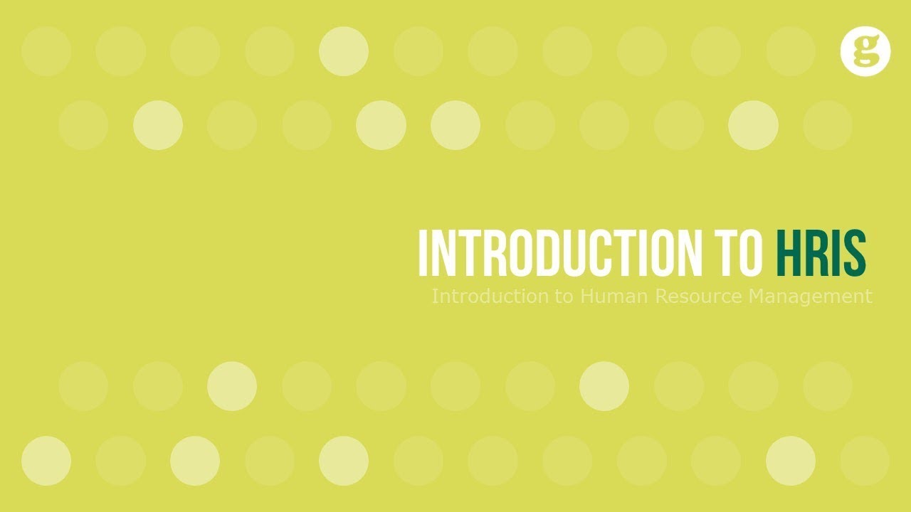 Introduction to HRIS - YouTube