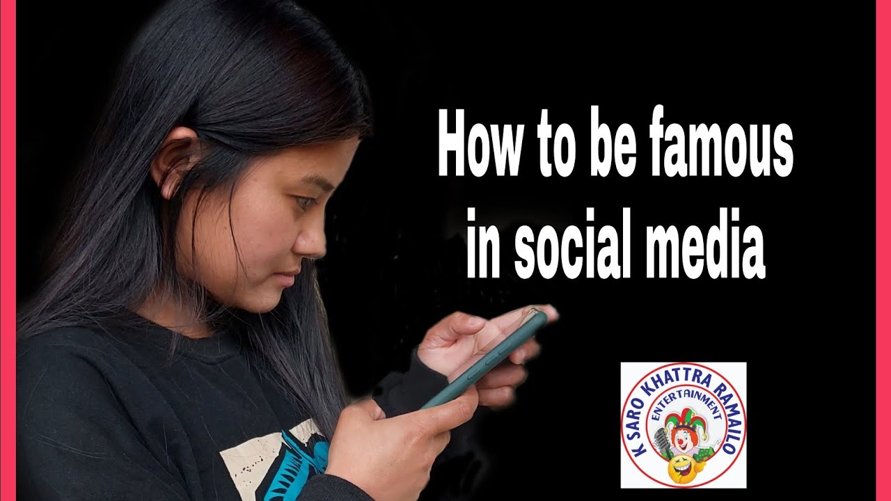 How to be Famous in Social Media - YouTube