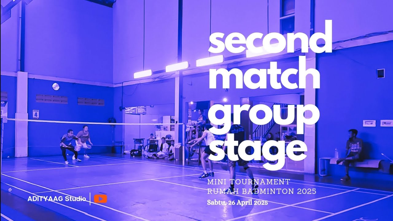 MINI TOURNAMENT RUMAH BADMINTON 2025 | Second Match : Technique ...