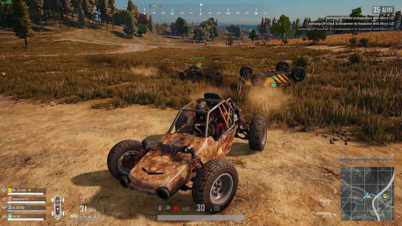 The Great Buggy Race of PUBG - YouTube