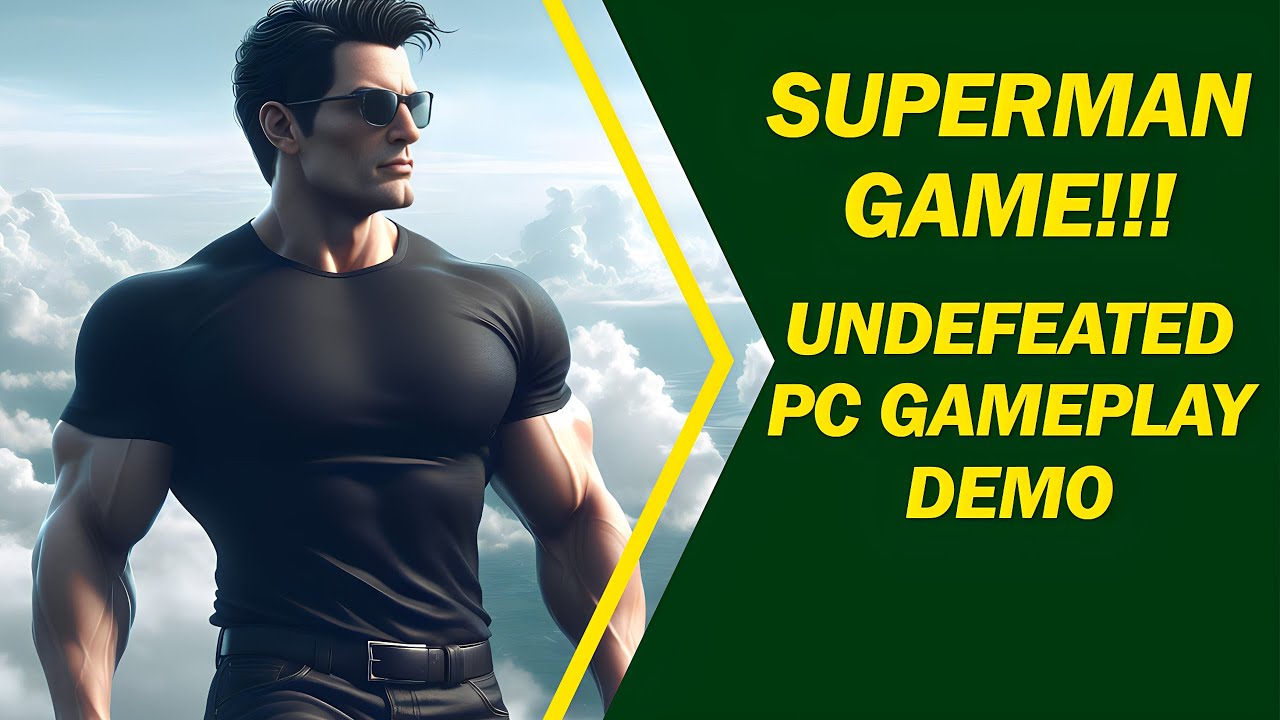 Superman Inspired Game!! | Undefeated PC/PS5 Gameplay #undefeated - YouTube