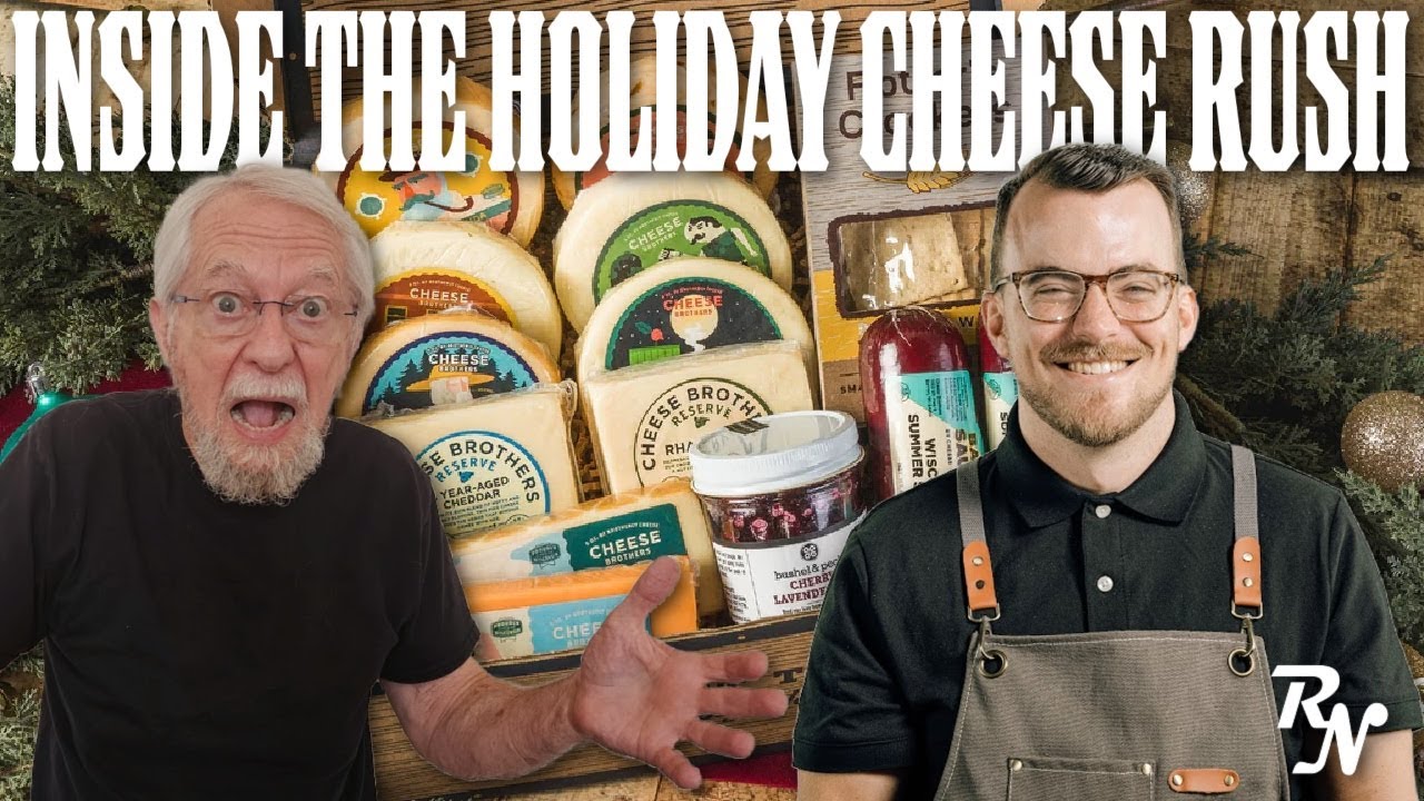 Holiday Cheese Rush with Eric Ludy from Cheese Brothers - YouTube