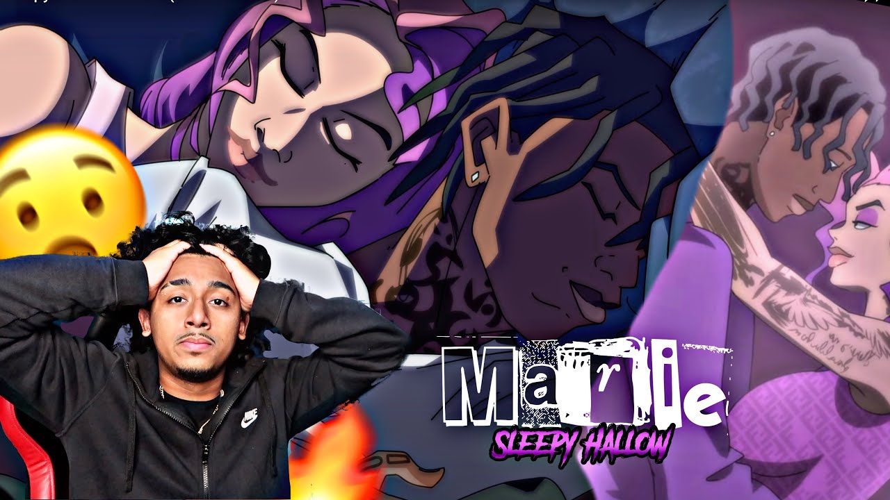 SLEEPY A SIMP??😱Sleepy Hallow - Marie (Official Video) REACTION #music ...