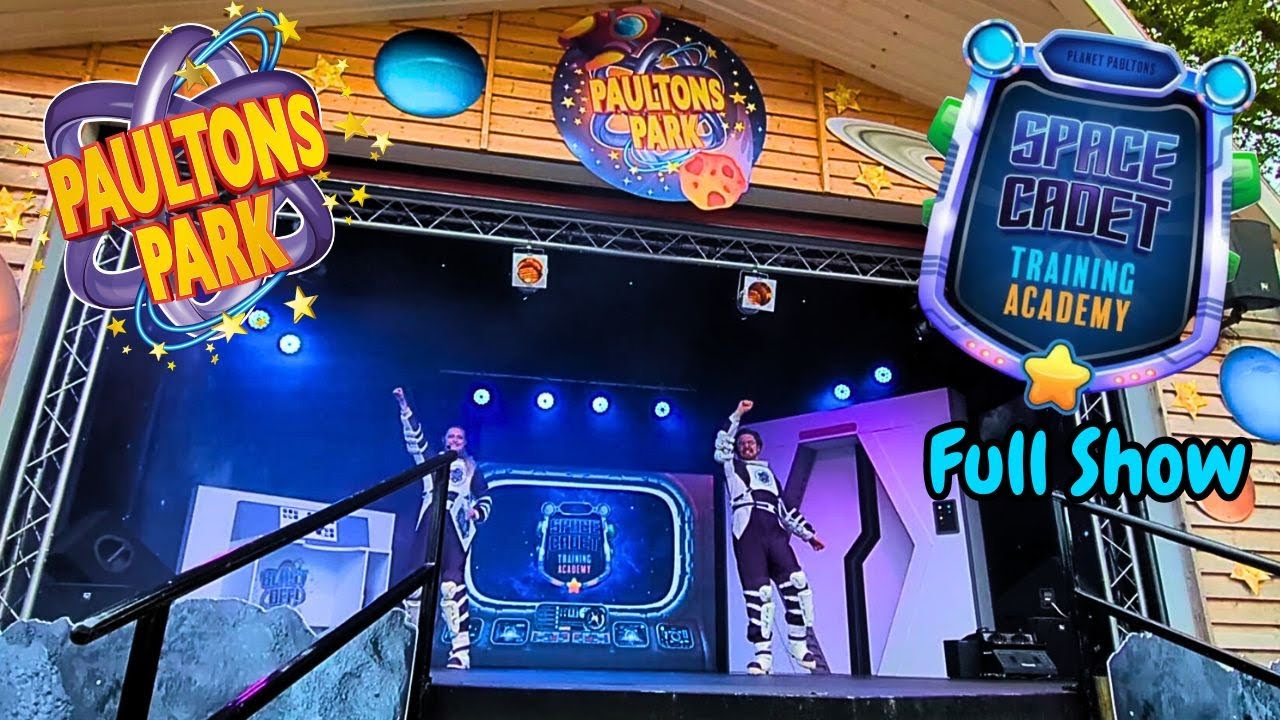 Space Cadet Training Academy Full Show 2024 at Paultons Park: The Home ...