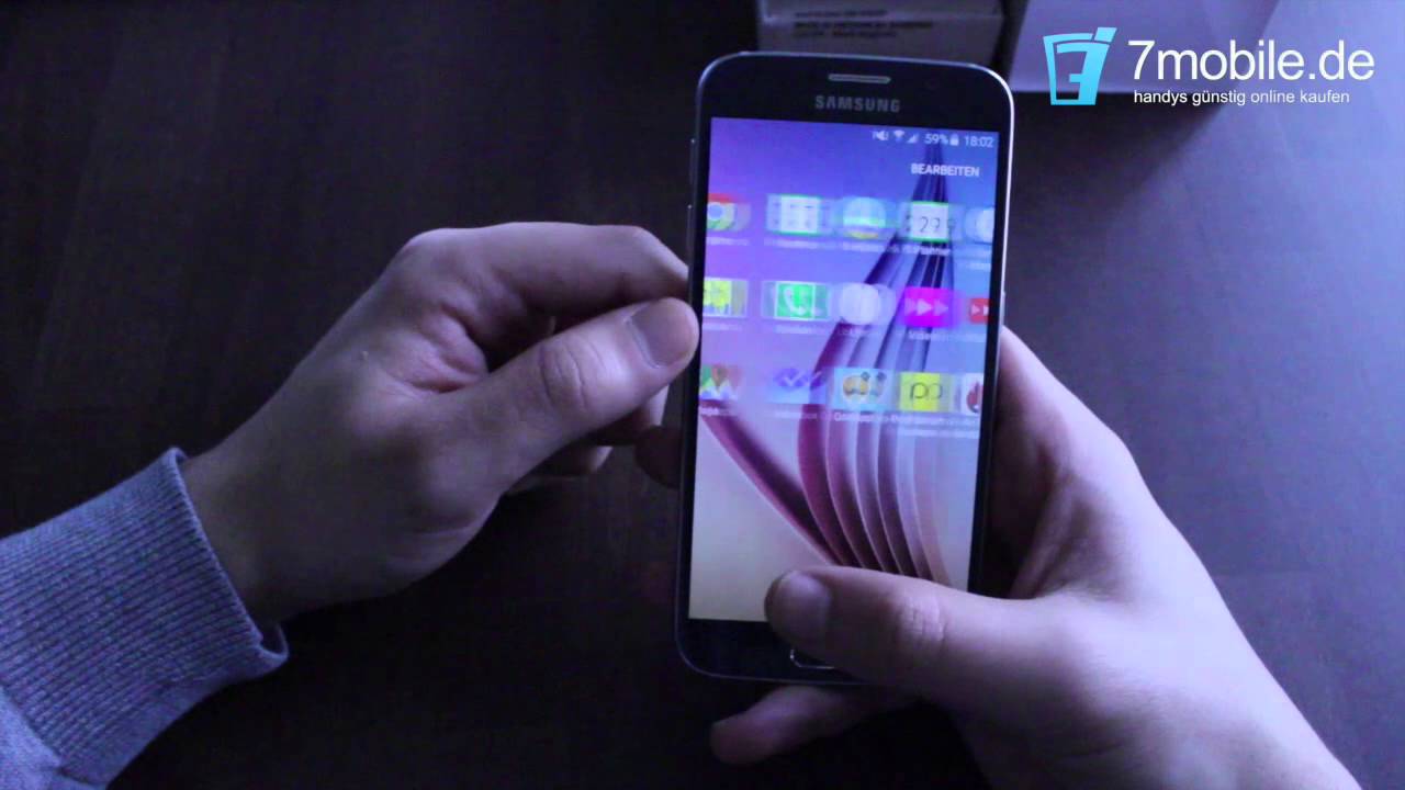 Samsung Galaxy S6: Unboxing & Hands-On | 7mobile.de - YouTube