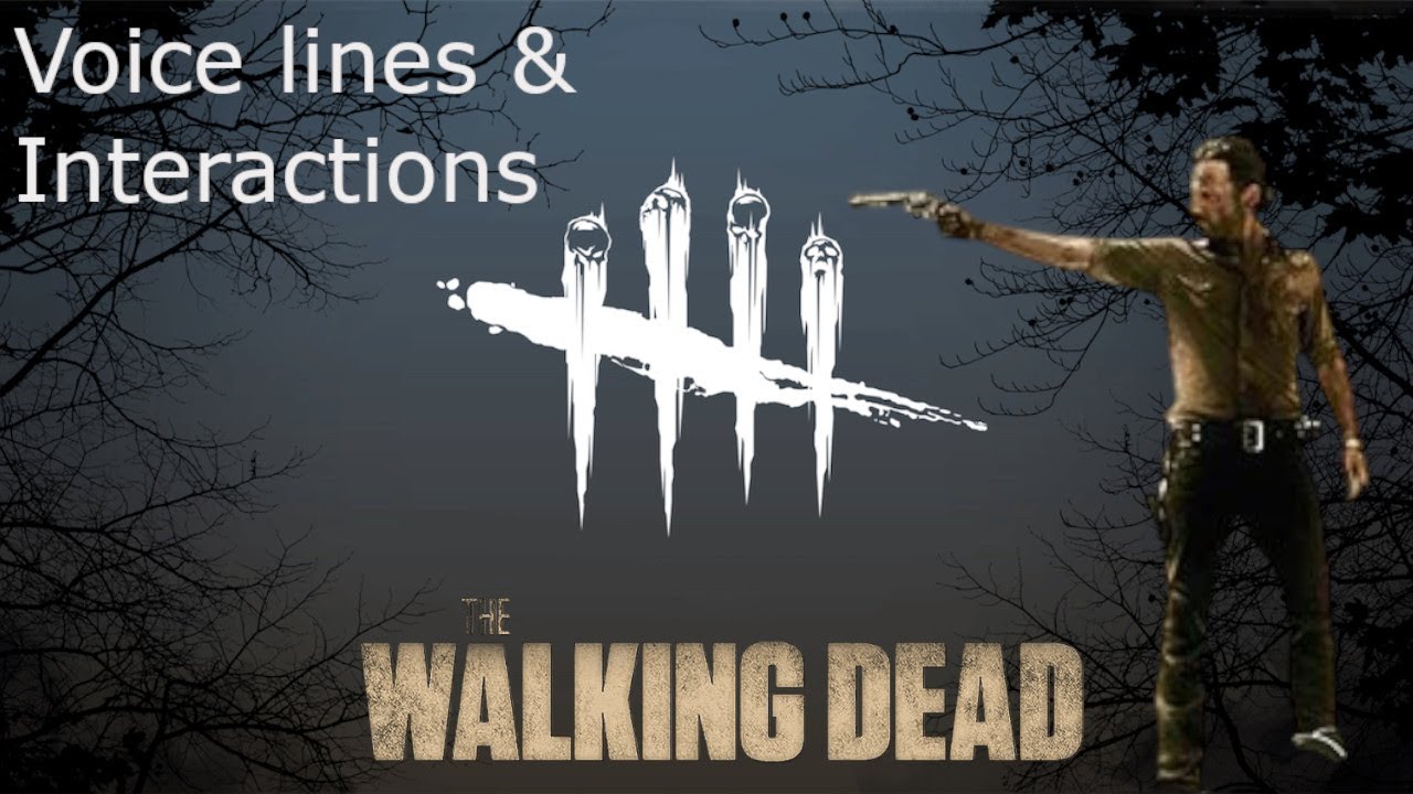 The walking dead voice lines, reactions and interactions | Dead by ...