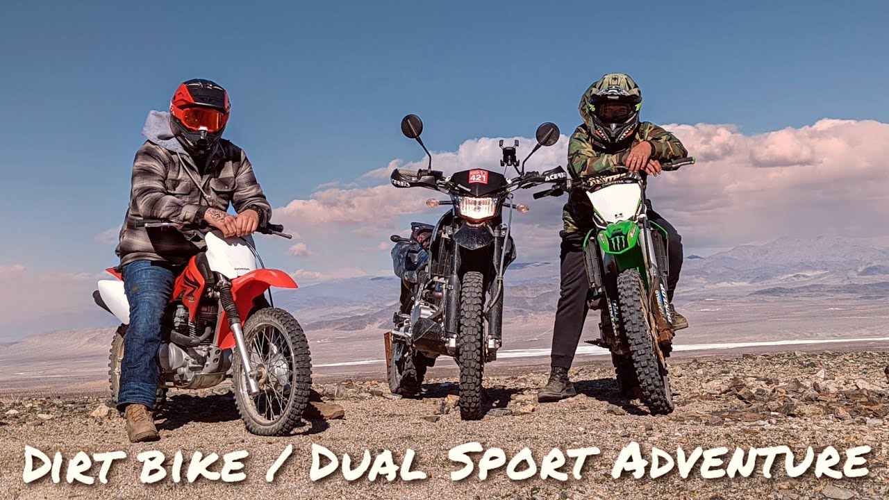 Three Morons Ride Bikes in Wagon Wheel | Dirt Bike / Dual Sport Adventure - YouTube