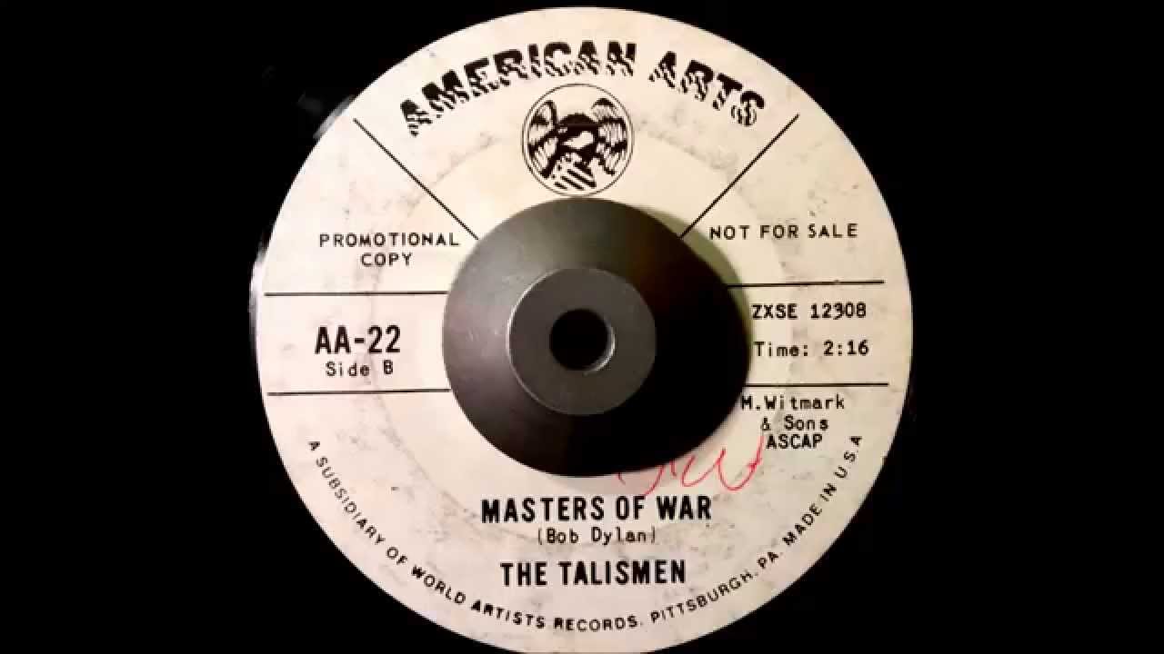 The Talismen - Masters Of War - YouTube