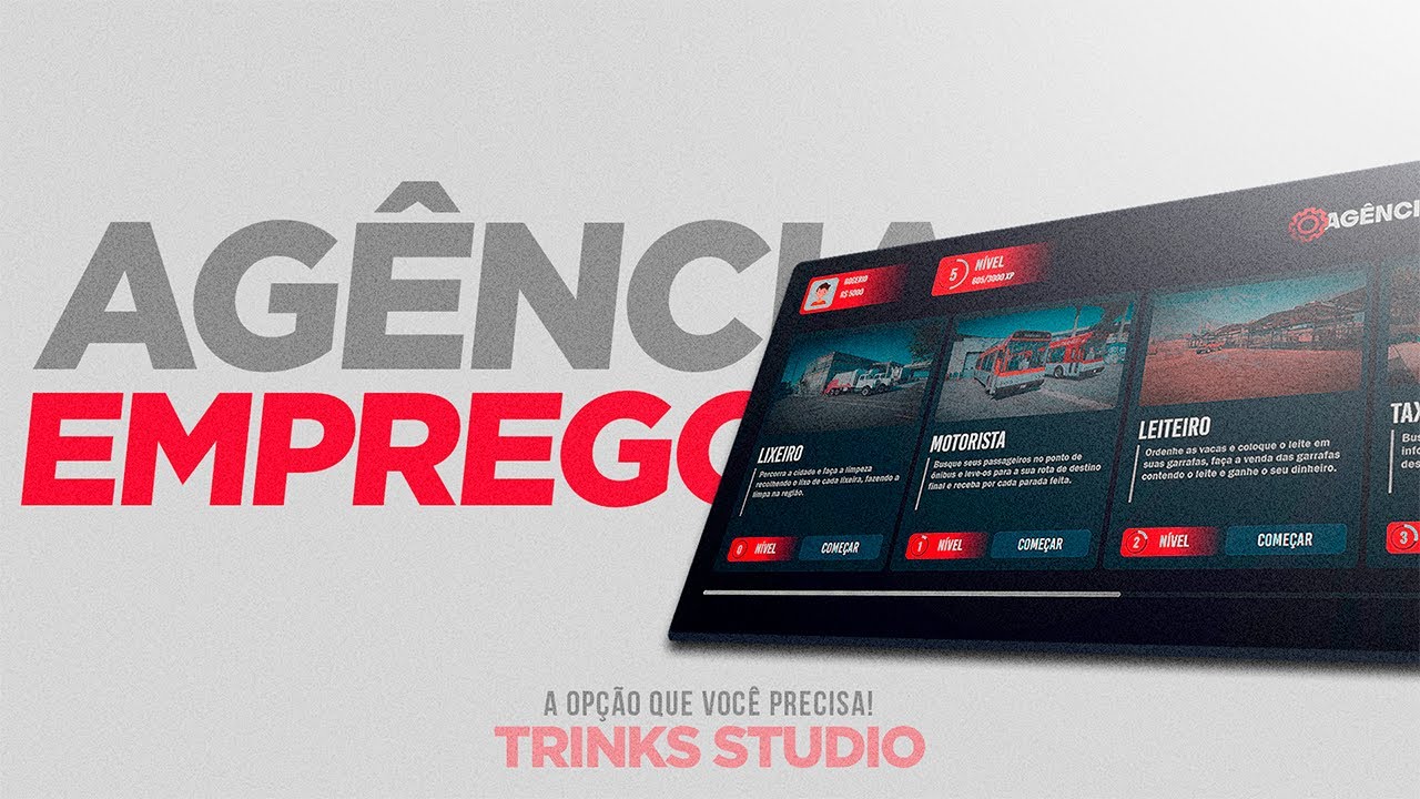 Trinks Studio | Script Agência de Empregos - FiveM - YouTube