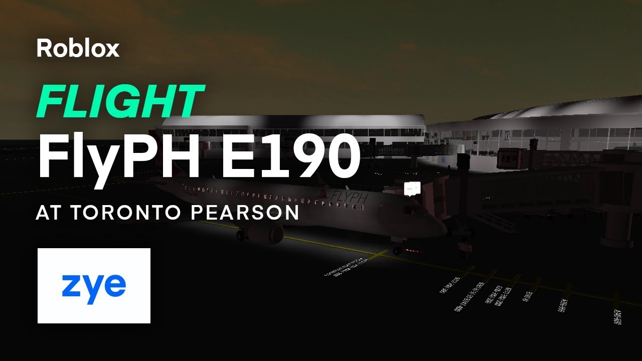 Roblox | FlyPH Flight @ Toronto Pearson - YouTube
