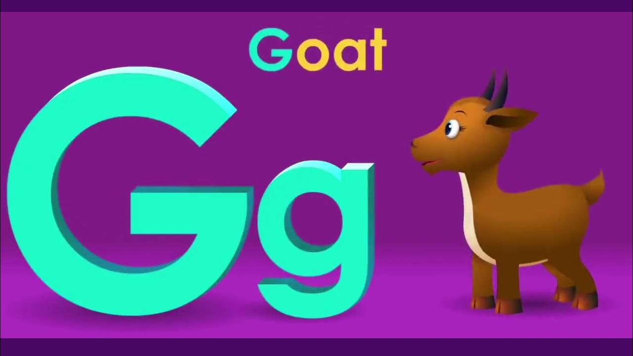 ABC Alphabet || G for Goat || G for Grass || - YouTube