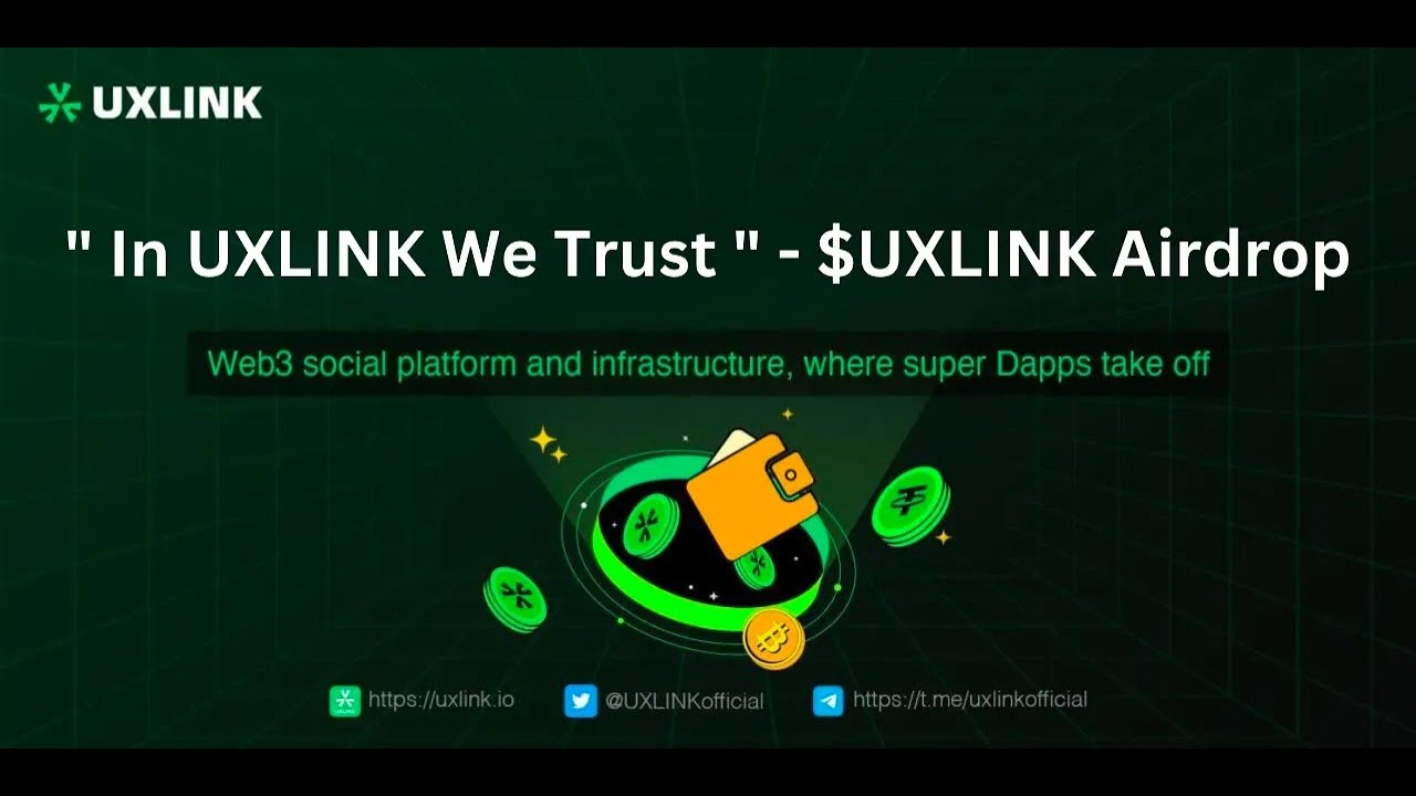 [에드작] 5월 3일 NFT가 에어드랍 됩니다/ UXLINK - YouTube