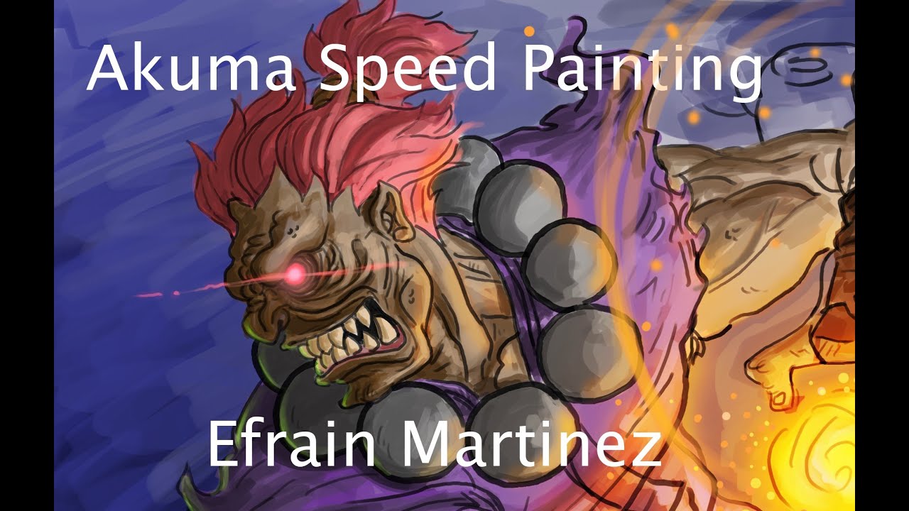 Akuma Speed Painting - YouTube