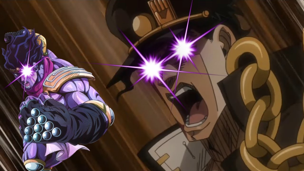 3 PAGE ORA (EXTENDED) Jotaro Beats Up Steely Dan During His Entire Theme Song (Stardust ...